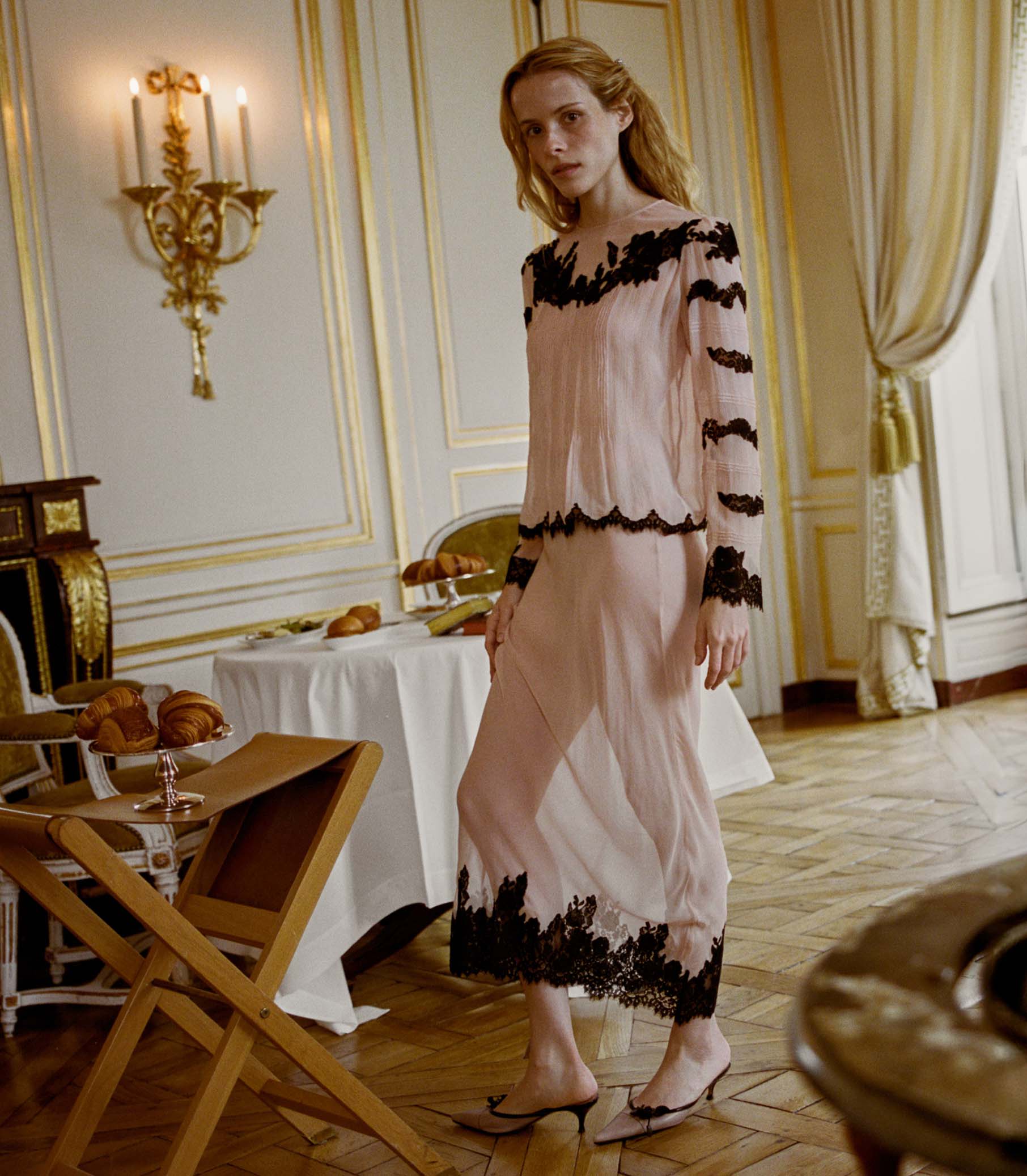 DÔEN Elowen Anniversary Silk Georgette Skirt